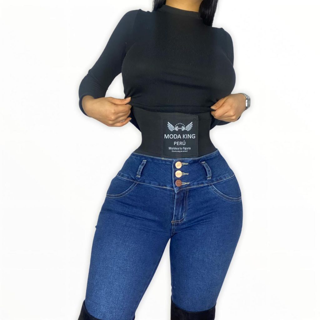 Faja reloj de arena negro – Moda King Colombia