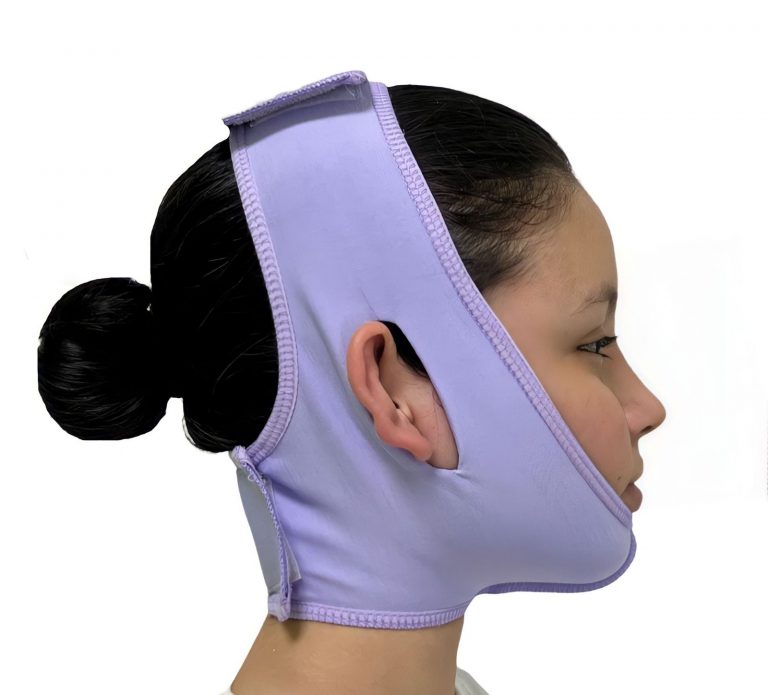 Faja facial lila – Moda King Colombia